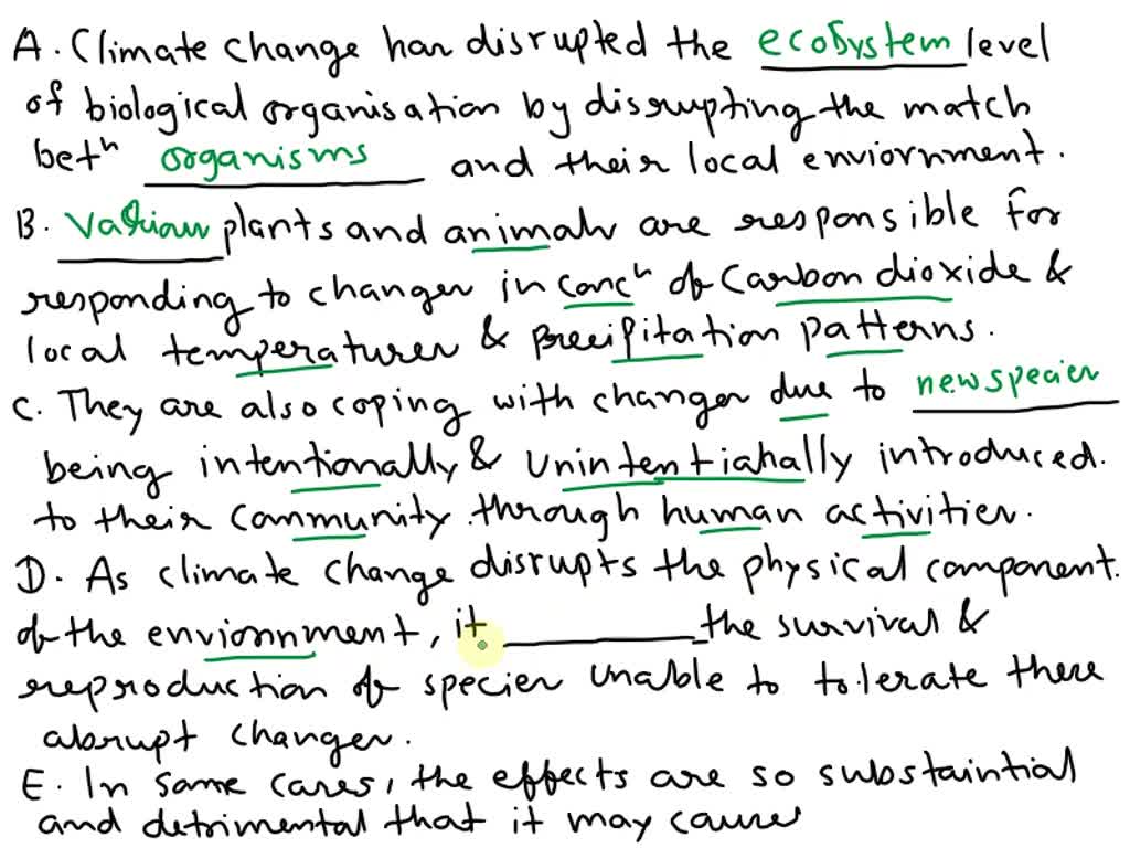 SOLVED: Communities and Climate Change (Keyboard Navigable Alternate ...