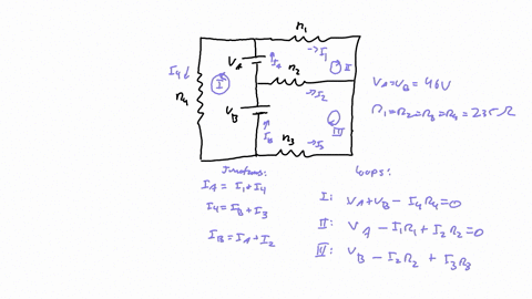 the circuit shown the potential difference va vb 310 v and the ...