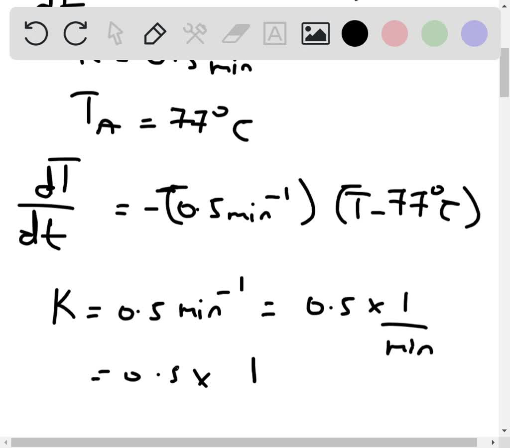 SOLVED: Newton's law of cooling states that the temperature of an ...