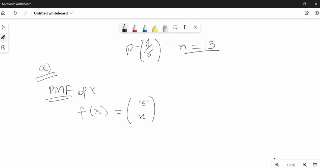 Problem 3.4 Suppose fair die is rolled 15 times. Let X be the number of ... Problem 3.4 Suppose fair die is rolled 15 times. Let X be the number of ...