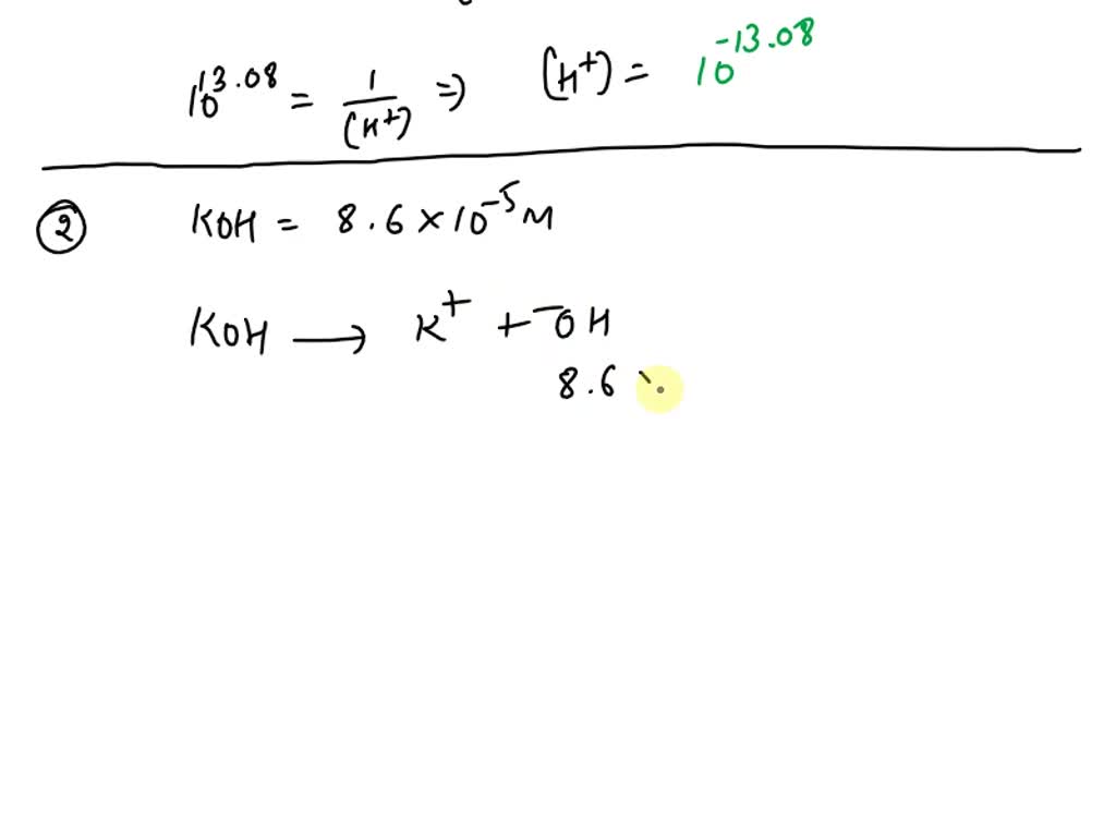 SOLVED: For each of the following strong base solutions, determine [OH ...