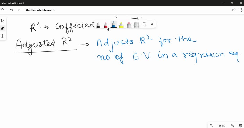 SOLVED: For Exercise 2, why is it better to use values of adjusted R2 instead of simply using ...