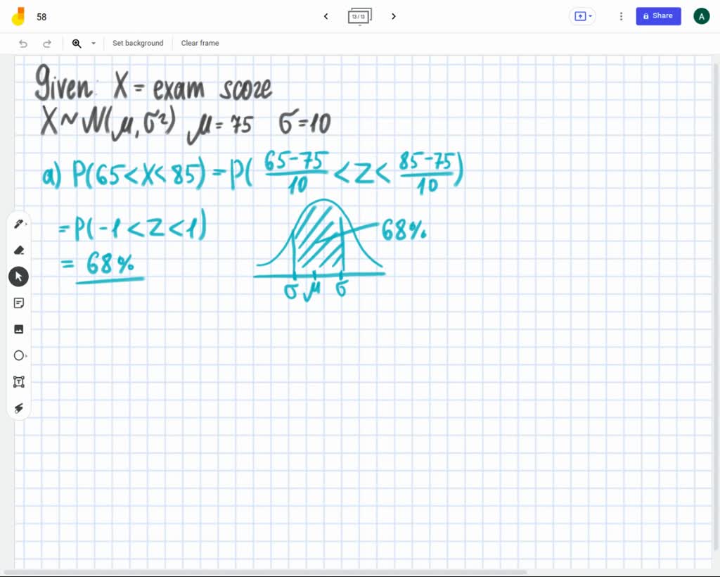 SOLVED: Use the Empirical rule to label the bell curve and answer the following questions ...
