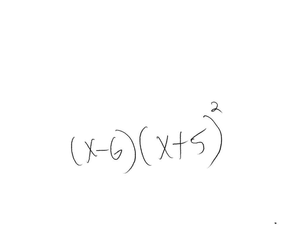 SOLVED Write A Polynomial P x In Factored Form Given The Following SOLVED Write A Polynomial P x In Factored Form Given The Following