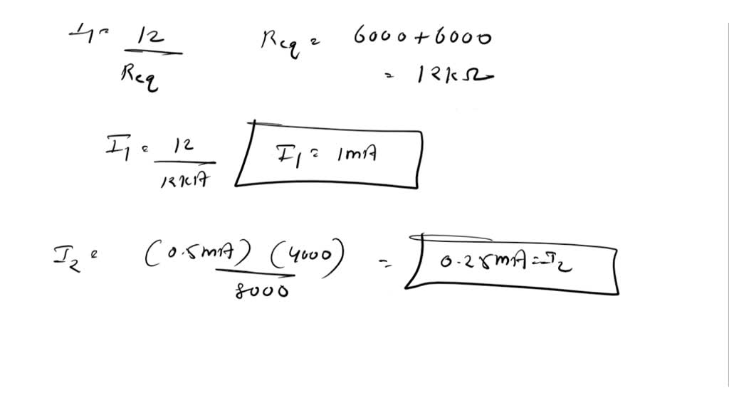 Solved For The Circuit In Figure 1 Determine 1 Currents I1 I2 I3