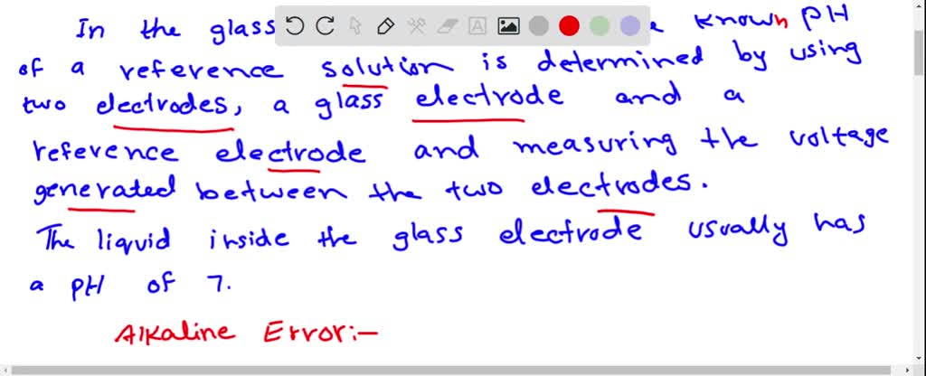 Solved Question Explain How The Glass Electrode Can Be Used For Determination Of The Ph Value