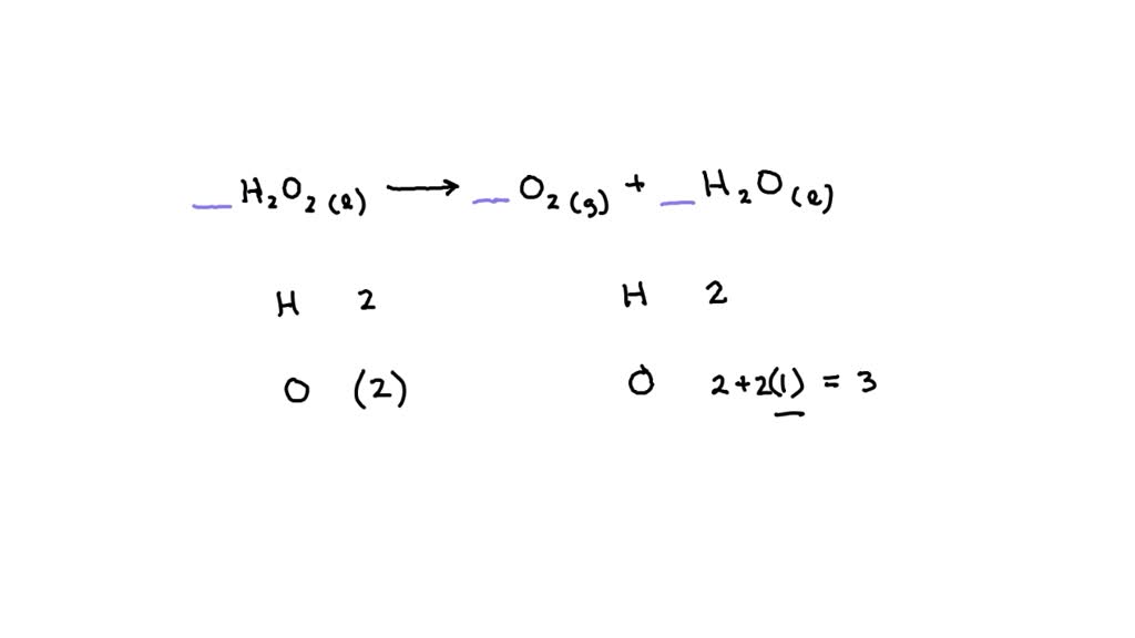 SOLVED: Balance the following chemical equations using the smallest ...