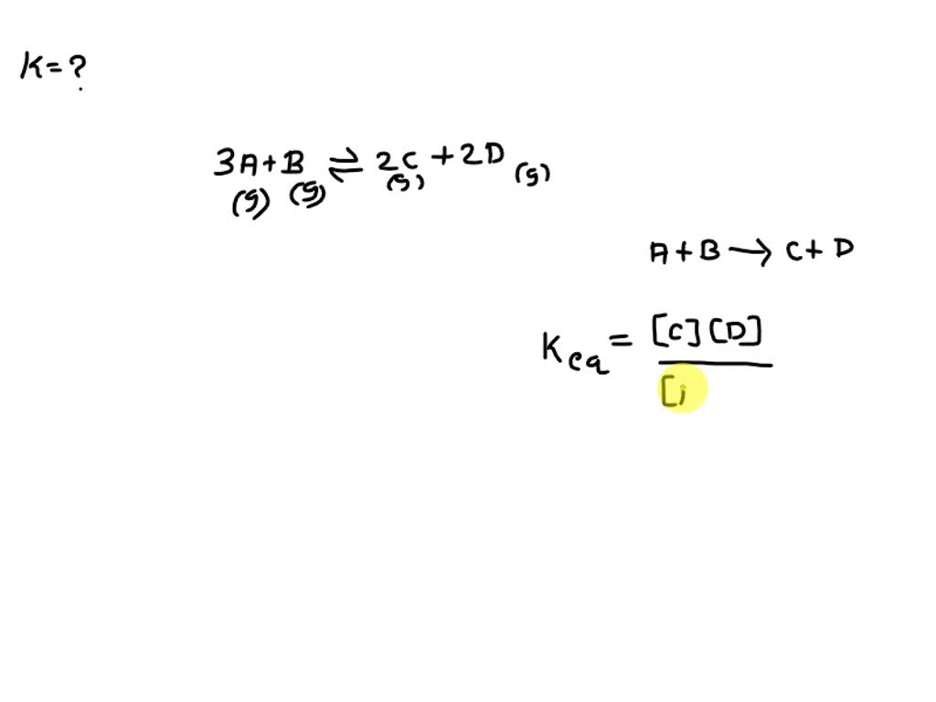 SOLVED: Write the equilibrium-constant expression for the reaction ...
