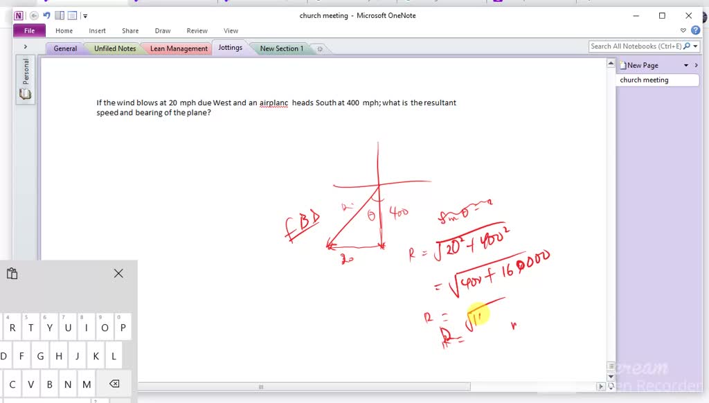 SOLVED: If the wind blows at 20 mph due West and an airplanc heads ...