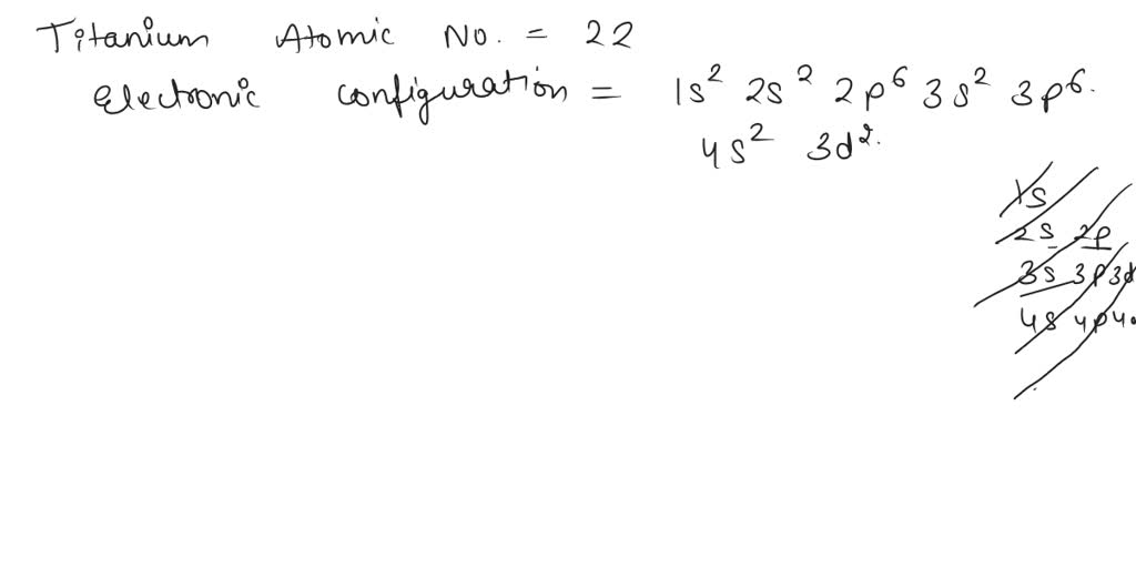 SOLVED: 4- What is the electron configuration and the 4 quantum numbers ...