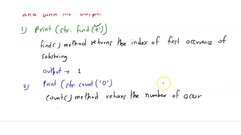 Solved Consider The Following Python Program And Write The Output Str Welcome To Python
