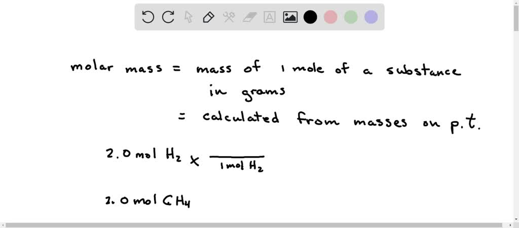 Which would have the larger mass, 2.0 moles of hydrogen gas, H2, or 2.0 ...