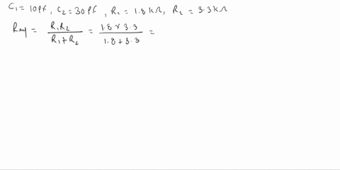 Fc = (1)/(2π RC) Equation 1: Cut-off Frequency for a Low...
