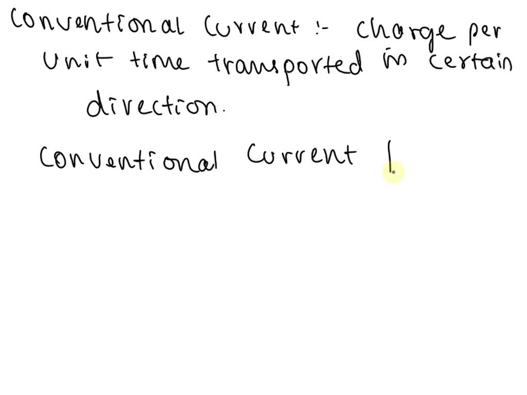 SOLVED: In which direction does the conventional current flow around a ...