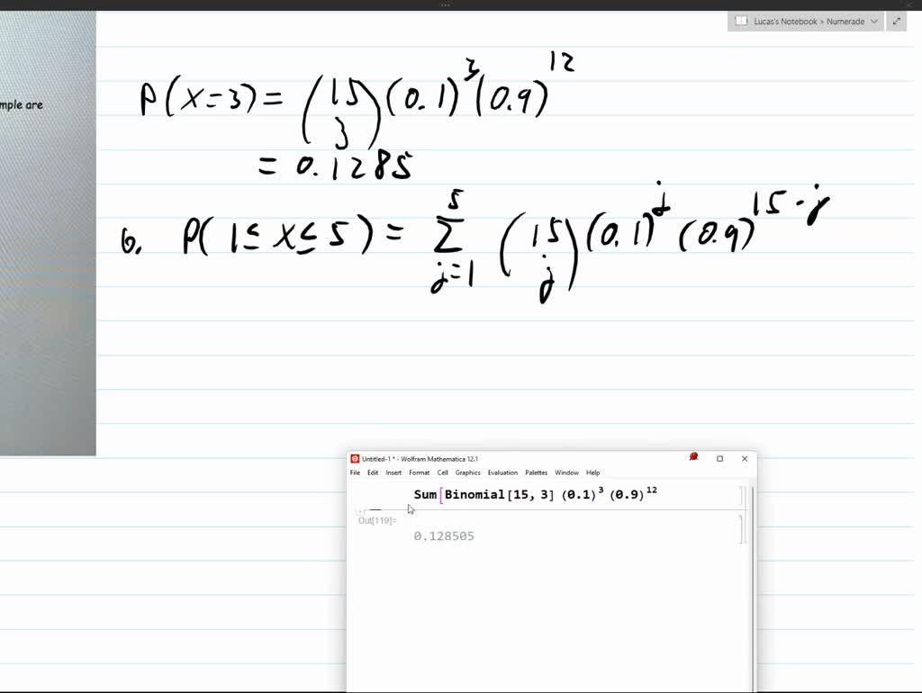 SOLVED: Ten percent of American adults are left-handed. A biology class ...