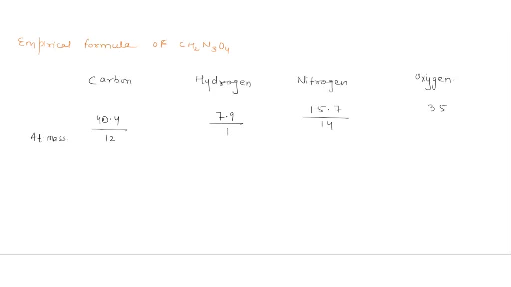 SOLVED: Texts: EF - empirical formula QUESTION 1 8 points A 0.1000g ...