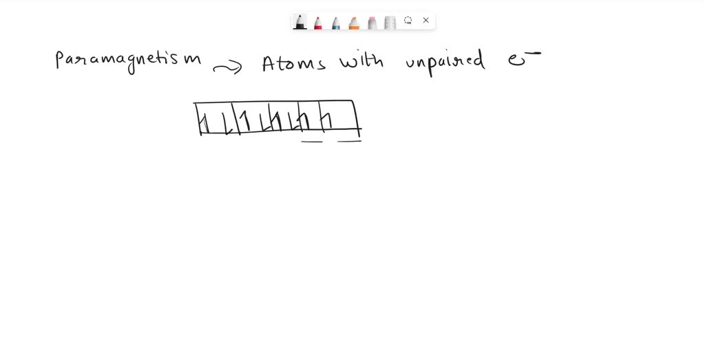 SOLVED: Briefly explain the terms "diamagnetism" and "paramagnetism ...