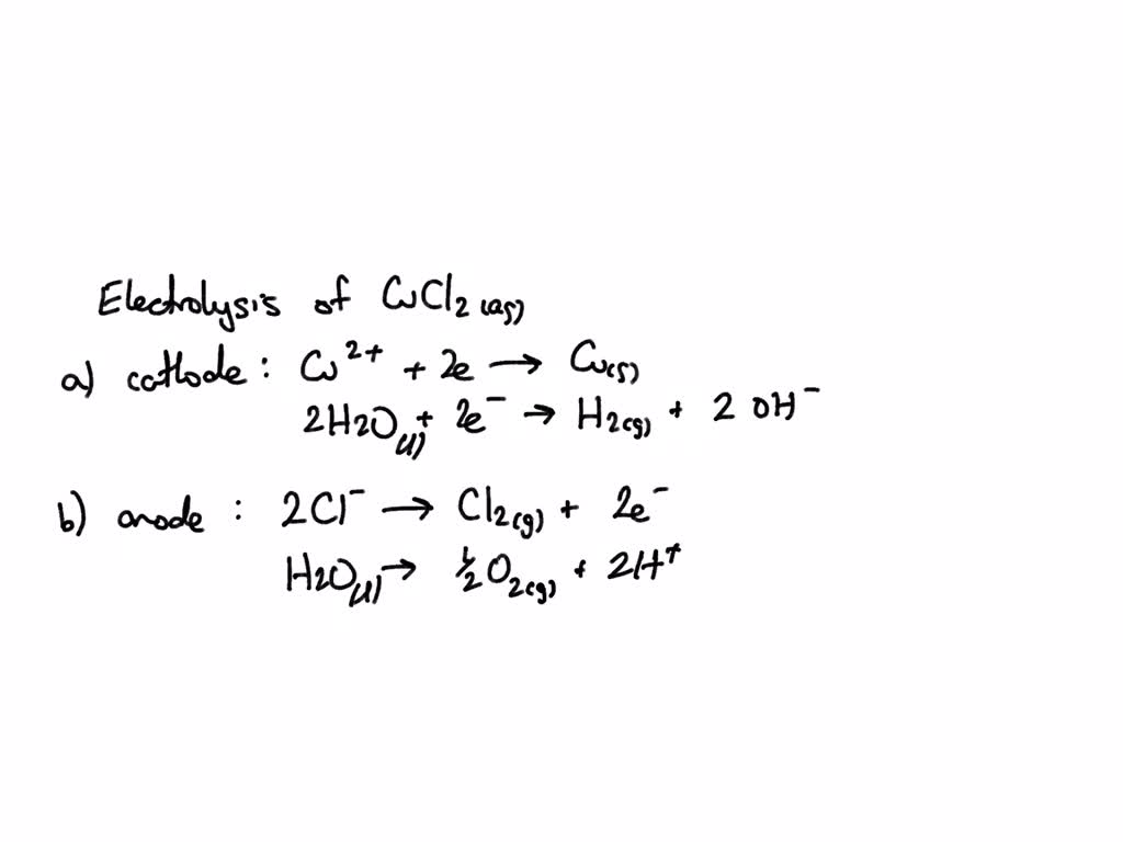 SOLVED: 31. Two graphite electrodes are immersed into . Msolution of ...