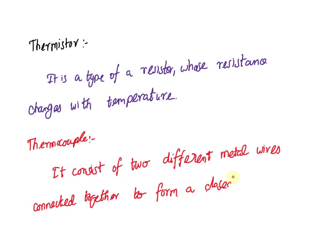 SOLVED: A thermocouple measures O current differences O pressure ... SOLVED: A thermocouple measures O current differences O pressure ...