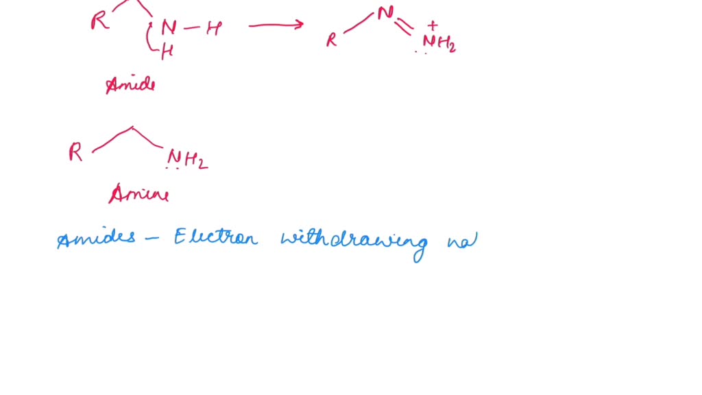 SOLVED:While amides are much less basic than amines they are much ...