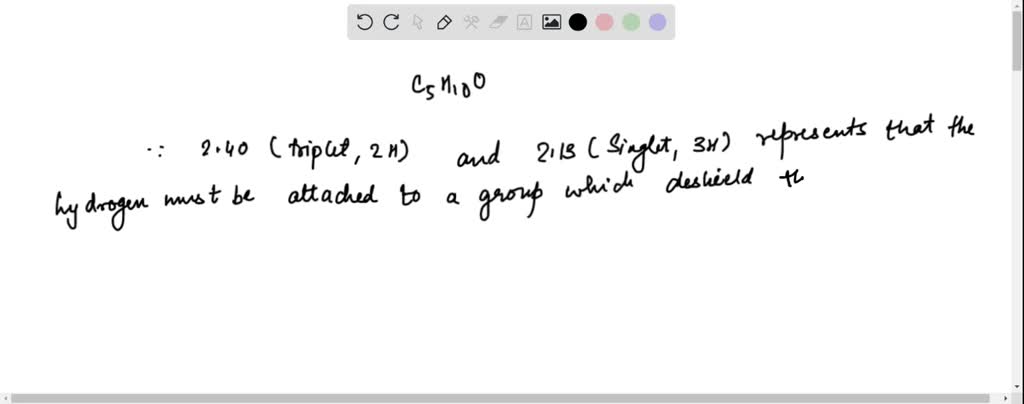SOLVED: Texts: Propose structures for the compound G whose H NMR ... SOLVED: Texts: Propose structures for the compound G whose H NMR ...