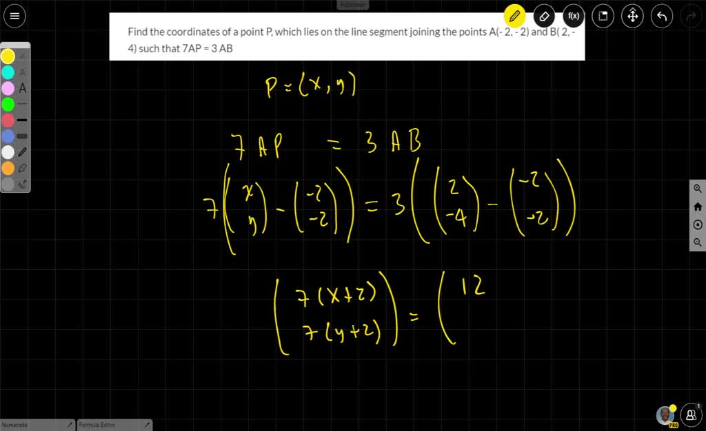Solved Points A B And C Lie On A Straight Line Point A Has