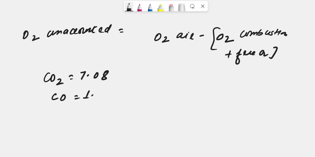 SOLVED: Butane is burned with air and a volumetric analysis of the ...