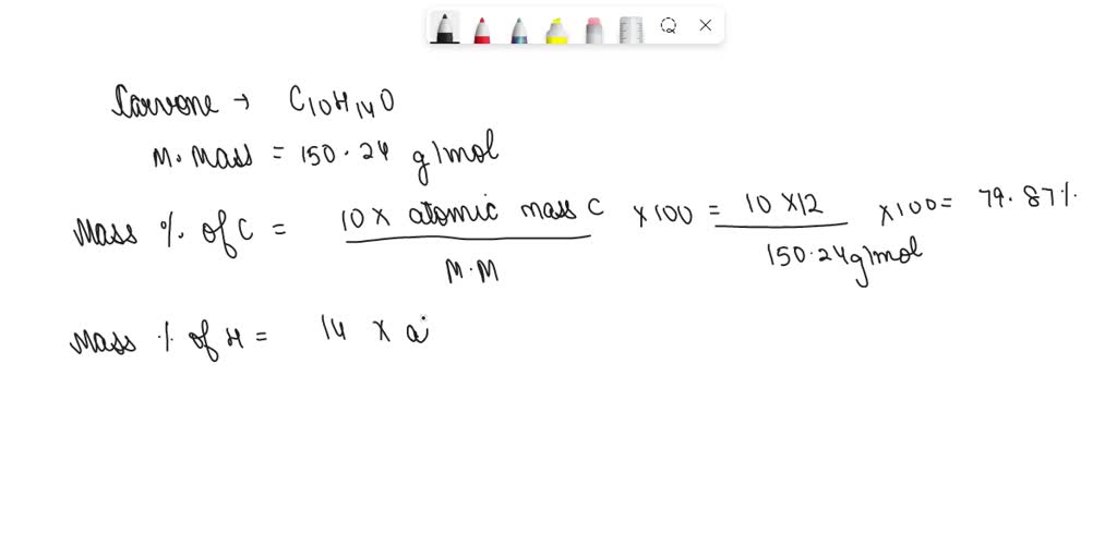 SOLVED: In a petrochemical plant, a gas containing 5% cyclohexane and ...