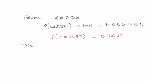 Using the z table (3) The Standard Normal Distribution Table), find the ...