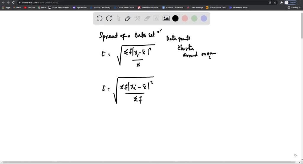 SOLVED: In general, what does it mean for a sample to have a standard ...