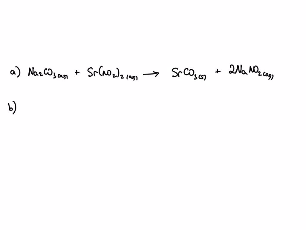 SOLVED: Use the solubility rules to predict if each double-replacement ...