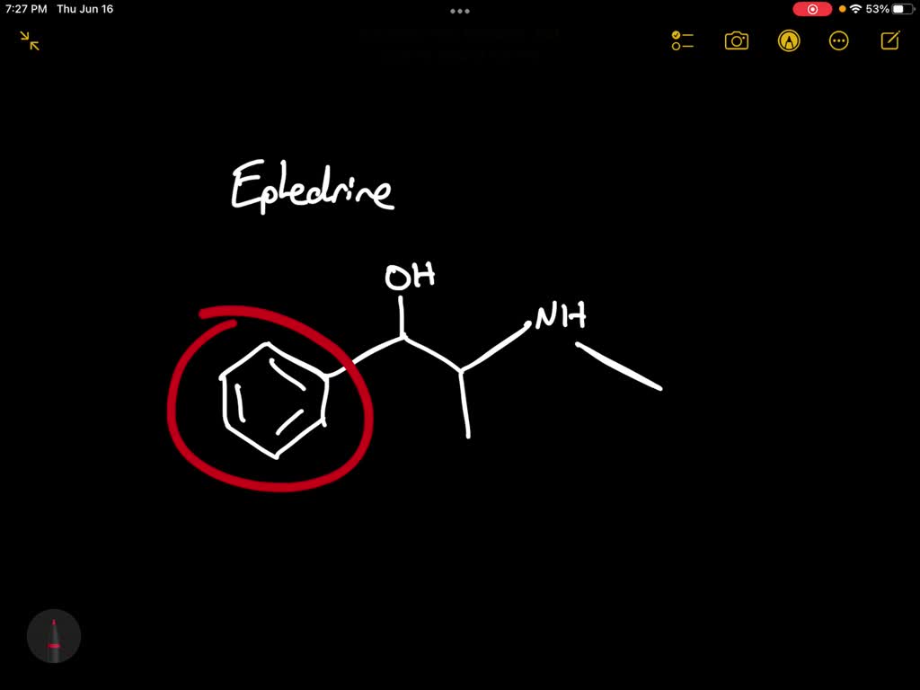 Solved Ephedrine A Local Anesthetic Check All That Apply Alcohol