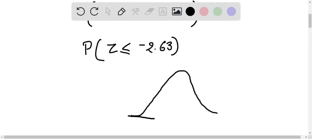 SOLVED: For all normal distribution problems: draw the bell-shaped curve, label, shade the ...