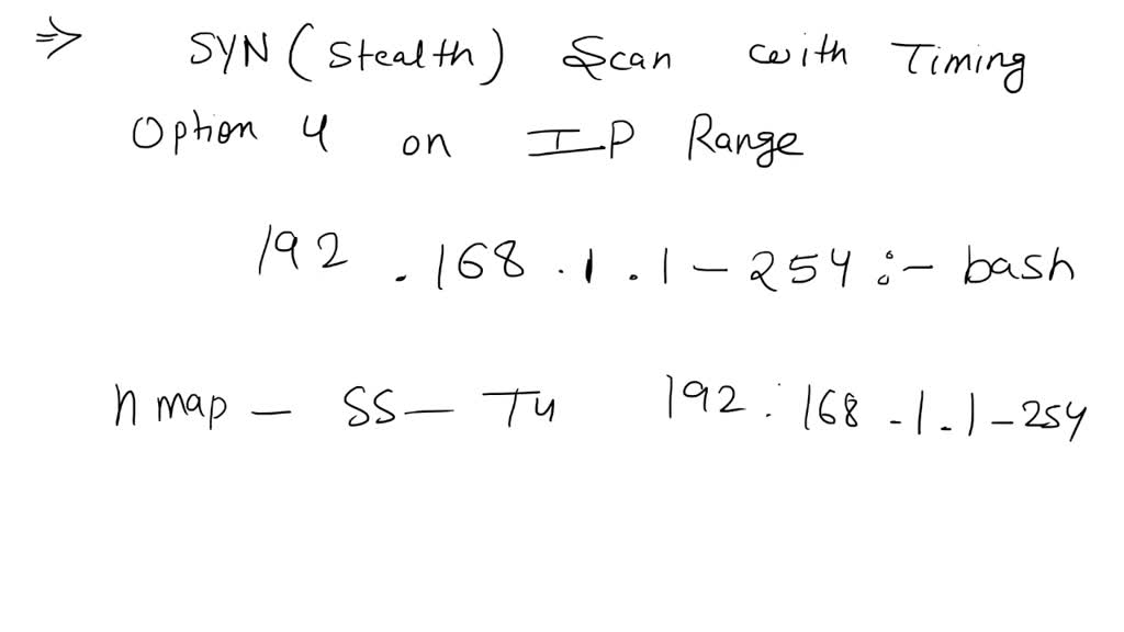 SOLVED: A full connect scan (nmap -sT) will bypass many types of firewalls.