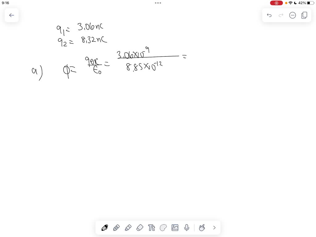 SOLVED: Consider the following image. (Take q1 = +3.06 nC and q2 = 8.32 ... SOLVED: Consider the following image. (Take q1 = +3.06 nC and q2 = 8.32 ...