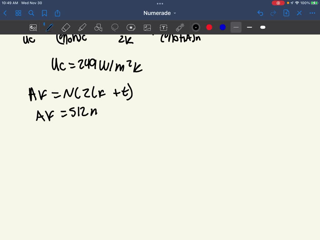 SOLVED: Consider a finned side of a tunnel with the dimensions and conditions as shown.Use FEHT ...