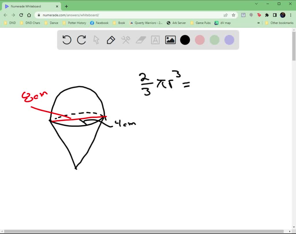 SOLVED: An ocean buoy is in the form of a hemisphere surmounted by a right circular cone whose ...