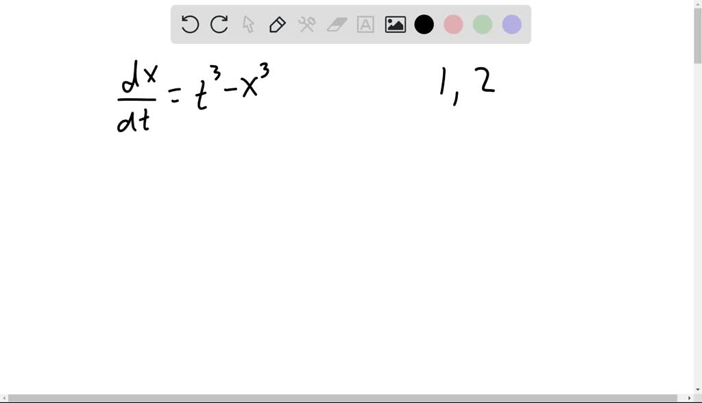 8 The Motion Of A Set Of Particles Moving Along The X Axis Is Governed