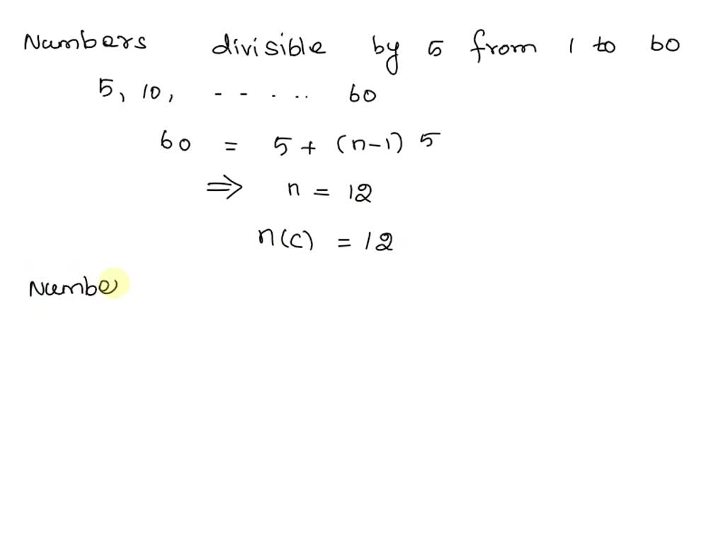 SOLVED: (a) How many positive integers less than or are divisible by 3 ... SOLVED: (a) How many positive integers less than or are divisible by 3 ...