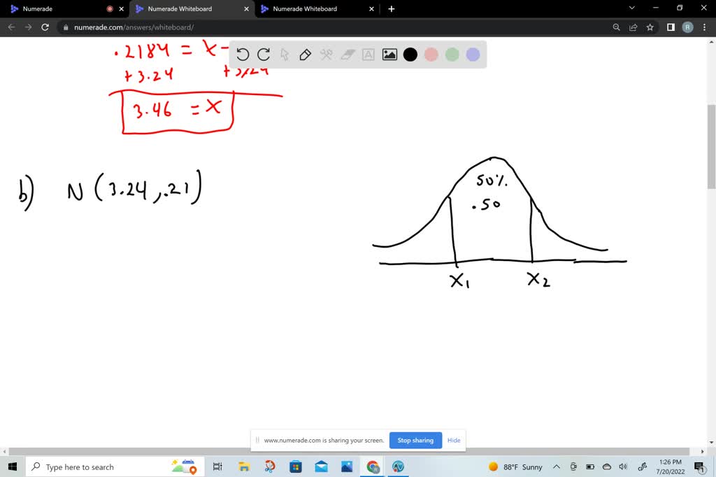 SOLVED: The undergraduate grade point averages (UGPA) of students ...
