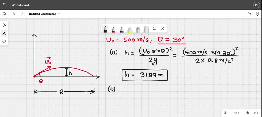 SOLVED: A trench mortar fires a shell at an angle of 30° with the ...