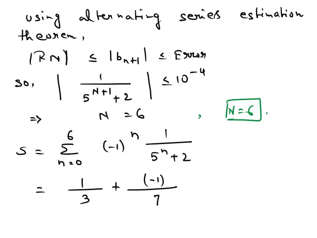 The second part of the question Consider the following series and level ...