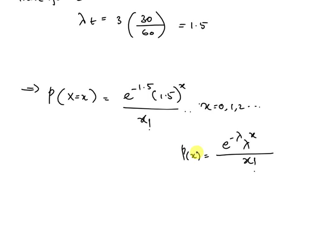 SOLVED: On a road, cars pass according to a Poisson process with rate 5 ...