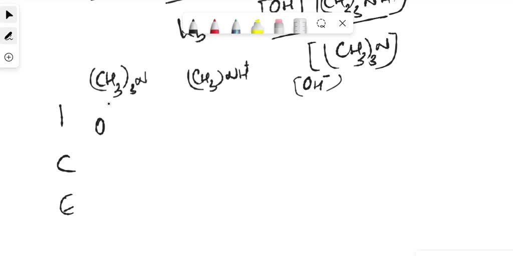 Find the pH and concentrations of (CH3)3N and (CH3)3NH in a 0.060 M ...
