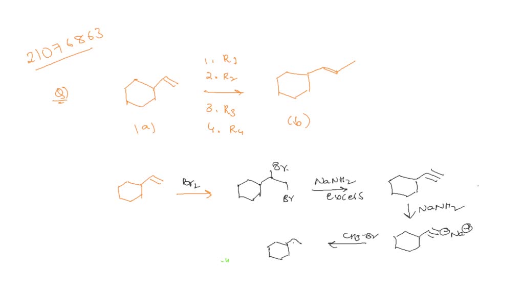 SOLVED: Text: Question 17 of 26 Attempt 3 Devise a synthetic sequence for the reaction using the ...