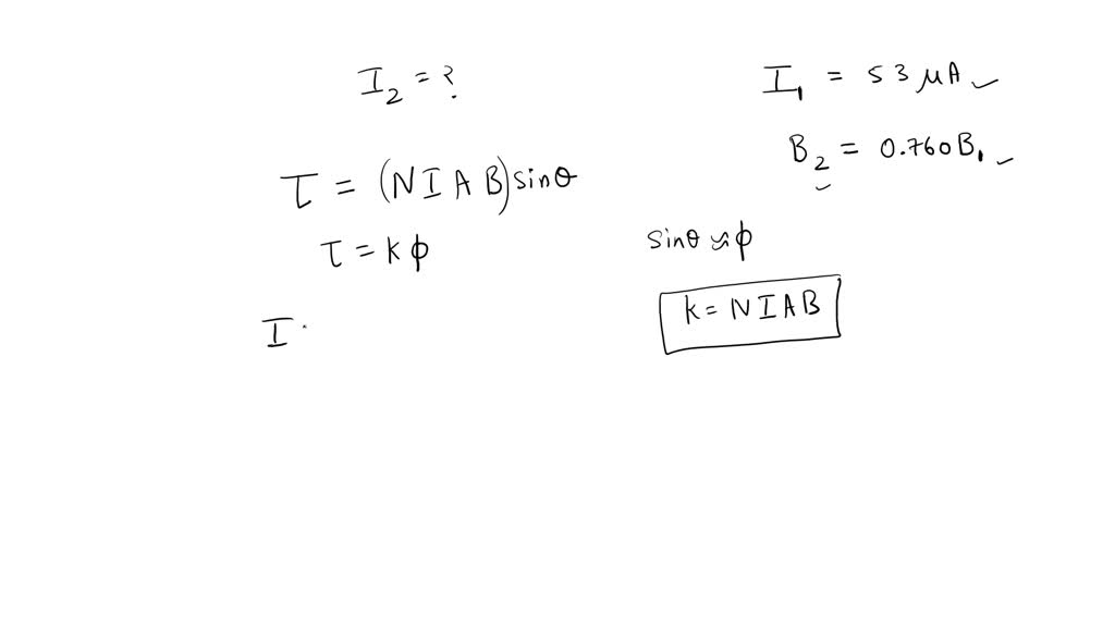 SOLVED: A galvanometer needle deflects full scale for a 53.0 ÂµA ...