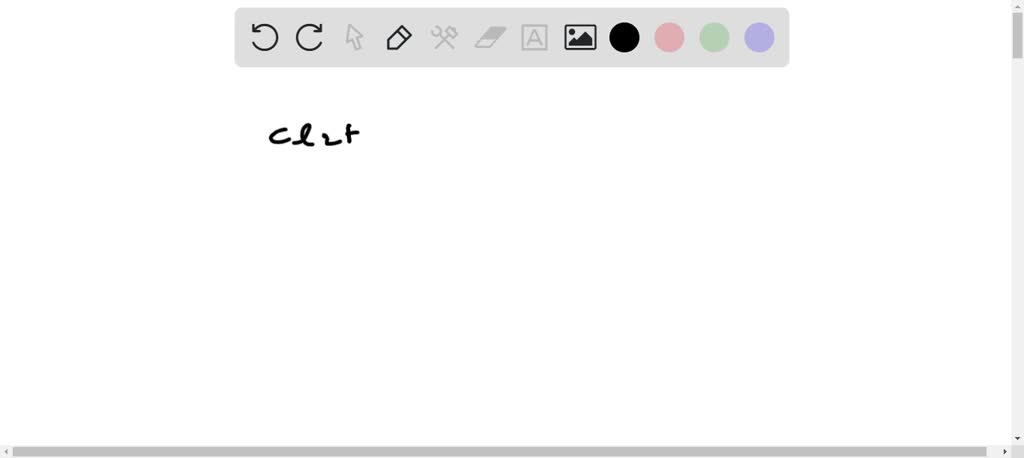 The Lewis representation above depicts a reaction between a halogen ...