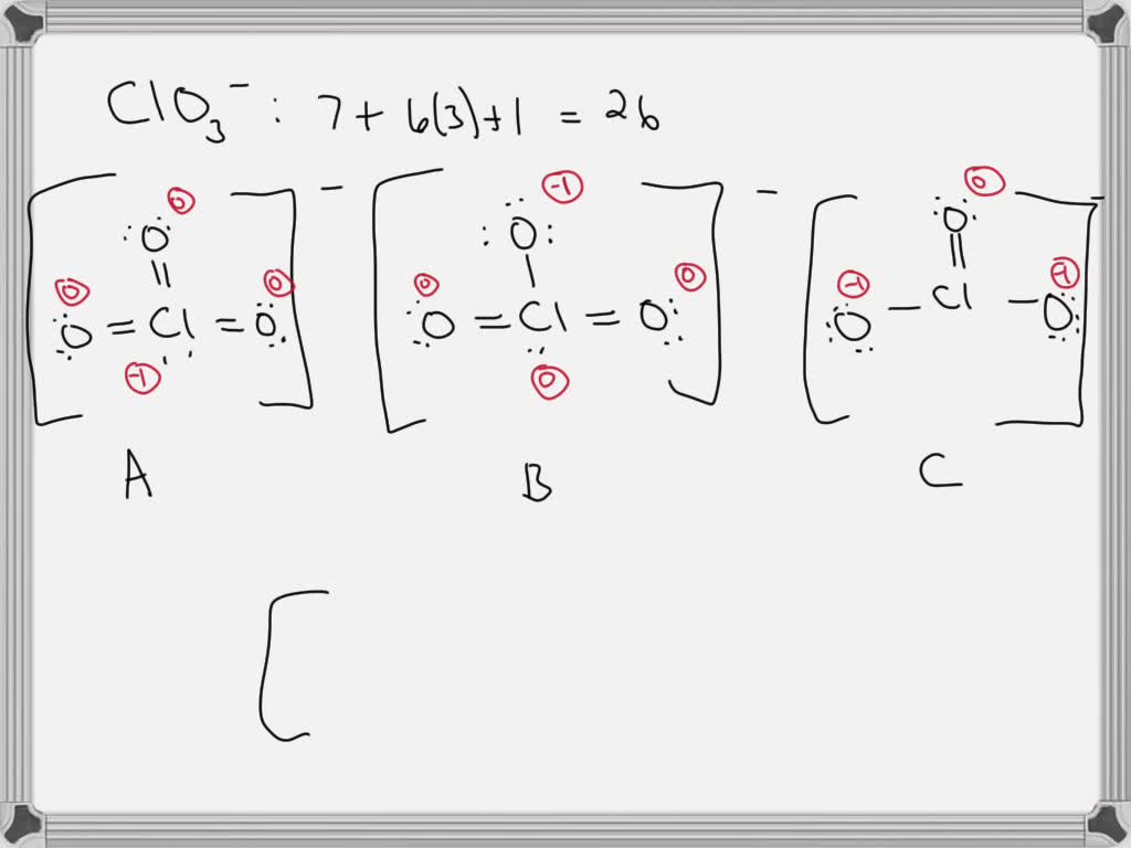 SOLVED: Using formal charges, determine which Lewis structure is the ...