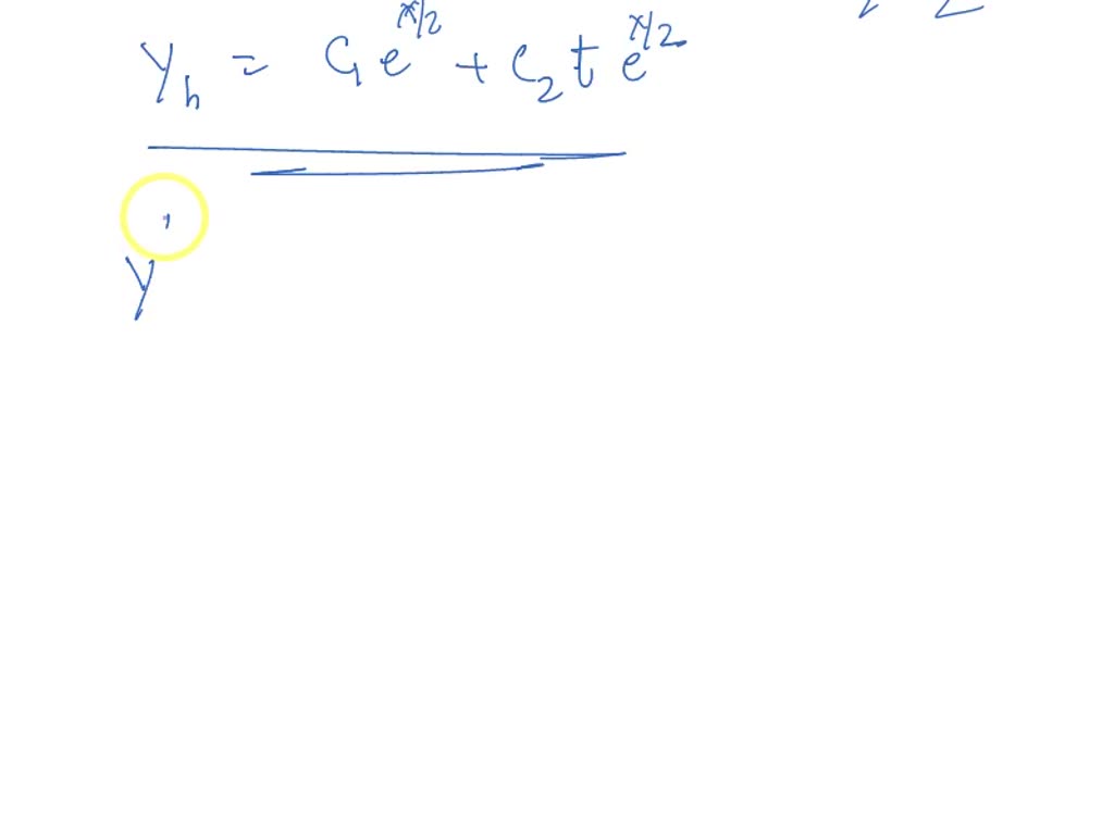 SOLVED: Consider the differential equation =y+ ai [Spt5) Is the given ...