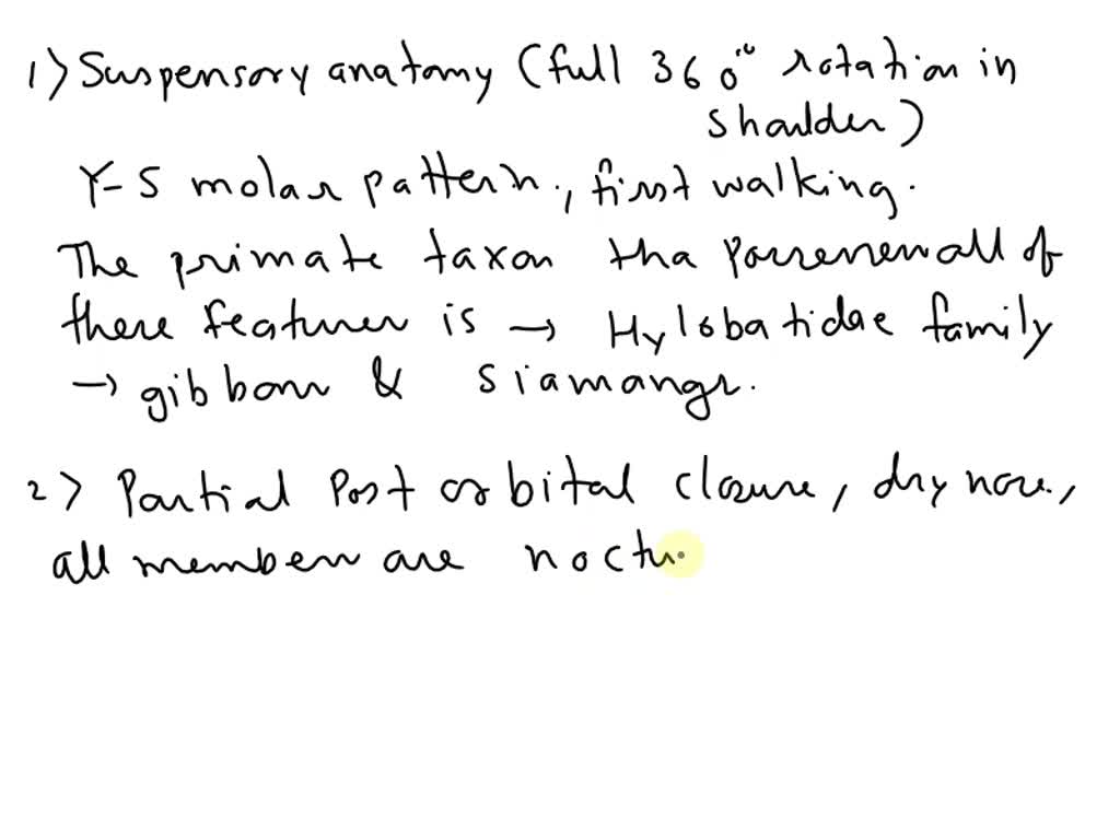 SOLVED: For each of the following sets of traits and descriptors, give ...